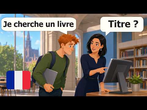 Learn French with 15 Easy Conversations (A1-A2) Education and Studies
