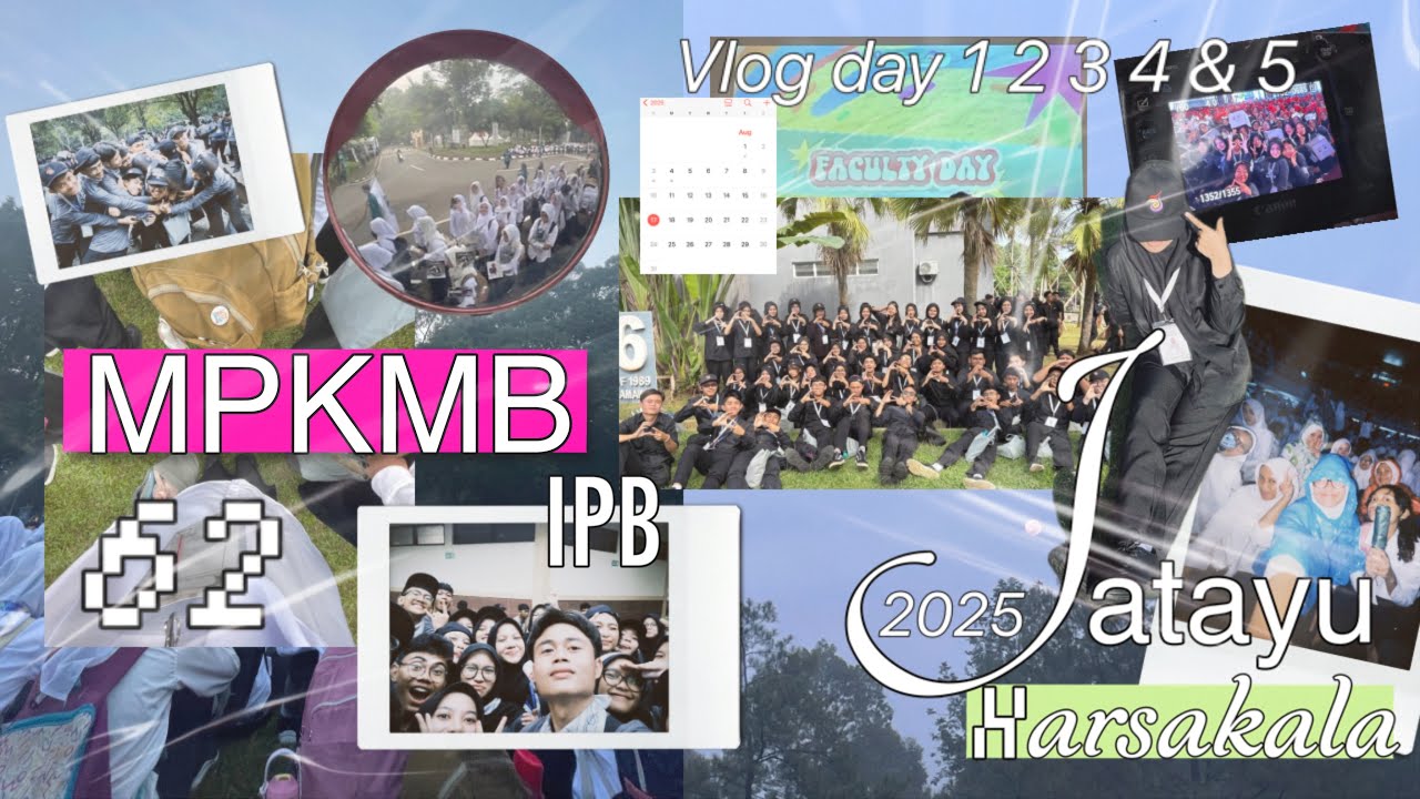 VLOG MPKMB IPB 62 — Jatayu Harsakala 🗯️💯👀🪽💗⭐️🫰🏻 - YouTube
