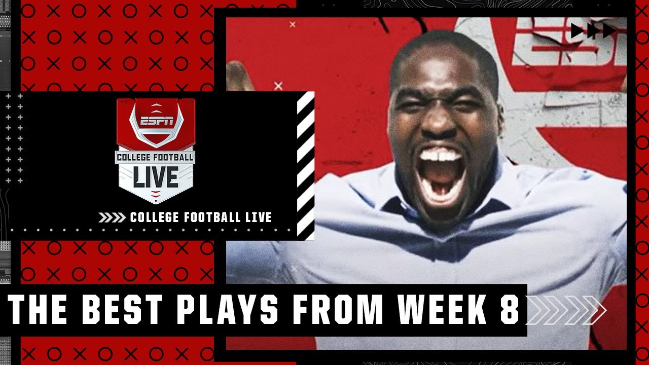Acho Mind: The best plays from CFB Week 8 | College Football Live - YouTube