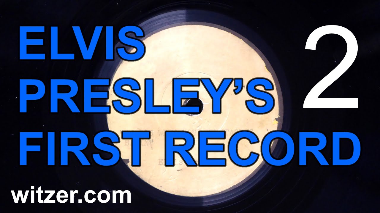 ELVIS PRESLEY FIRST RECORD - THAT'S WHEN YOUR HEARTACHES BEGIN (vinyl ...