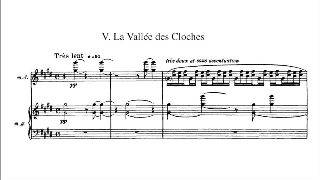Ravel plays Ravel - Miroirs, No.5: "Valley of the Bells" - YouTube
