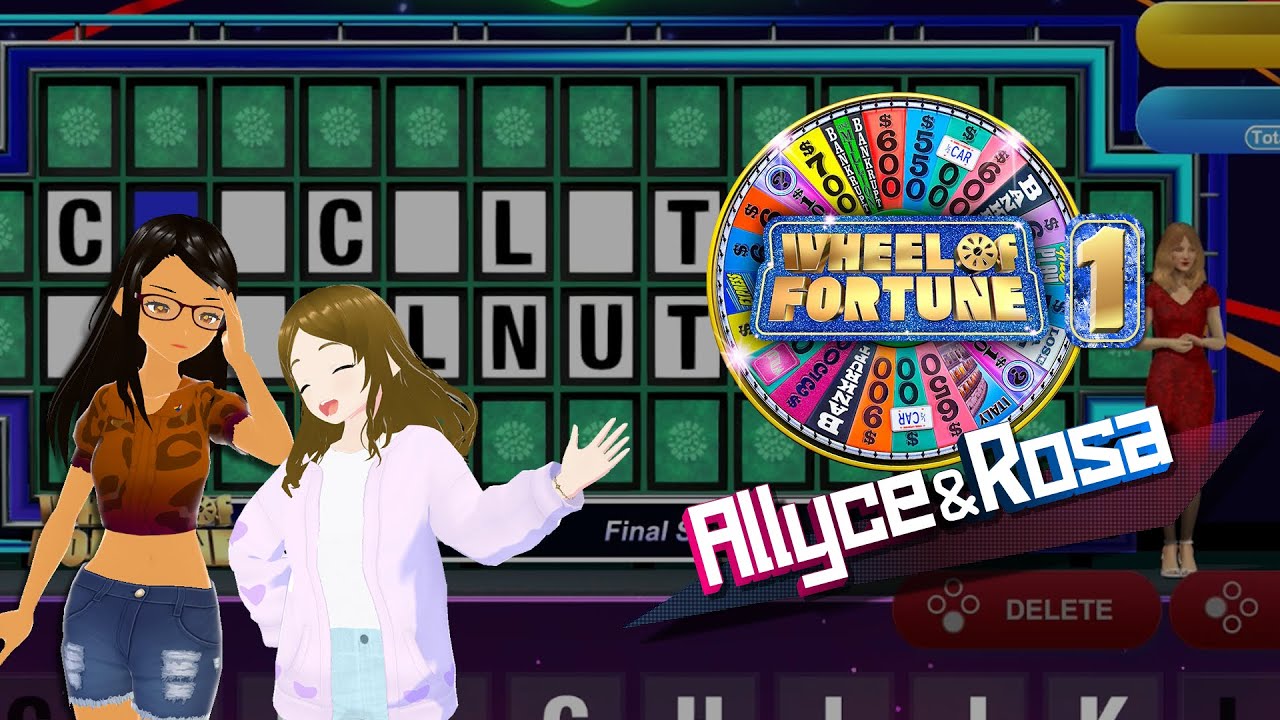 Wheel of Fortune - Part 01 - Dishonorable Bye Bye - Allyce & Rosa Play ...
