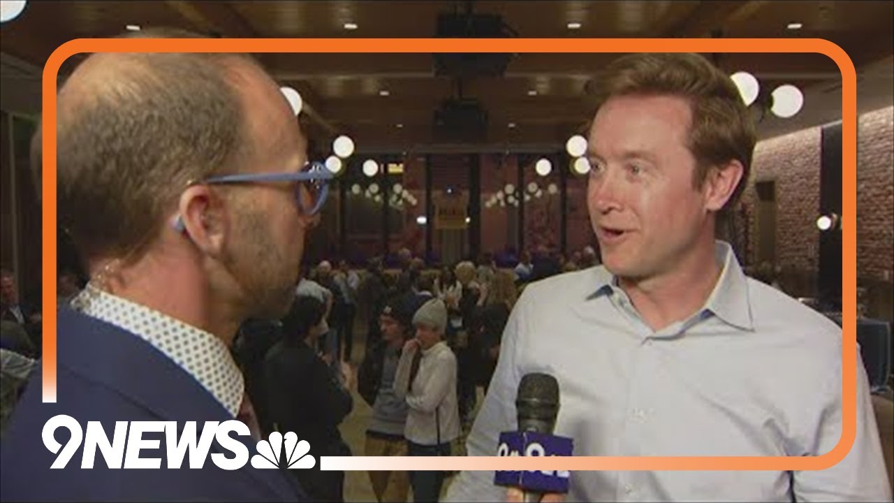 Mike Johnston confident after early results in Denver mayor's race ...