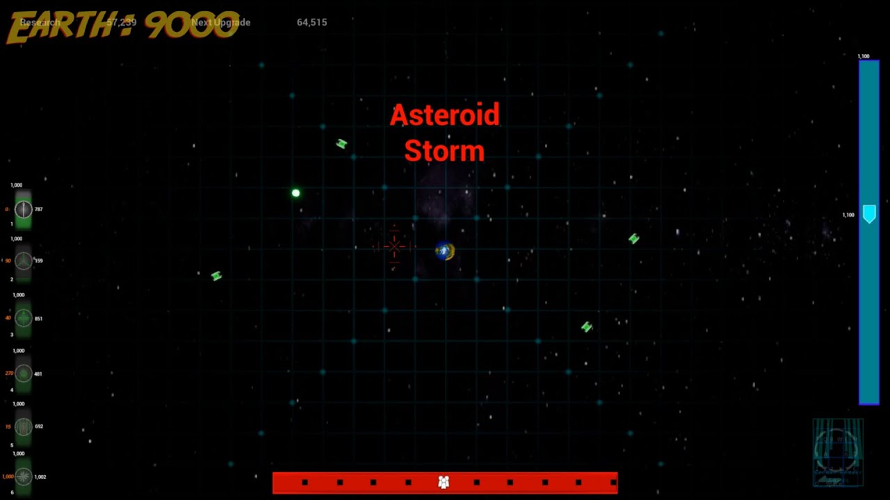 Earth: 9000 - Unexpected Event - Asteroid Storm - YouTube