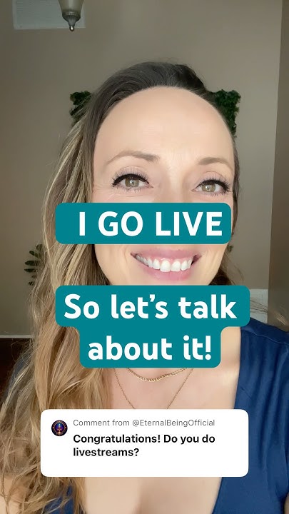 I GO LIVE -so let’s talk about it #LiveStream #SpiritualLive #EnergyHealingLive # ...