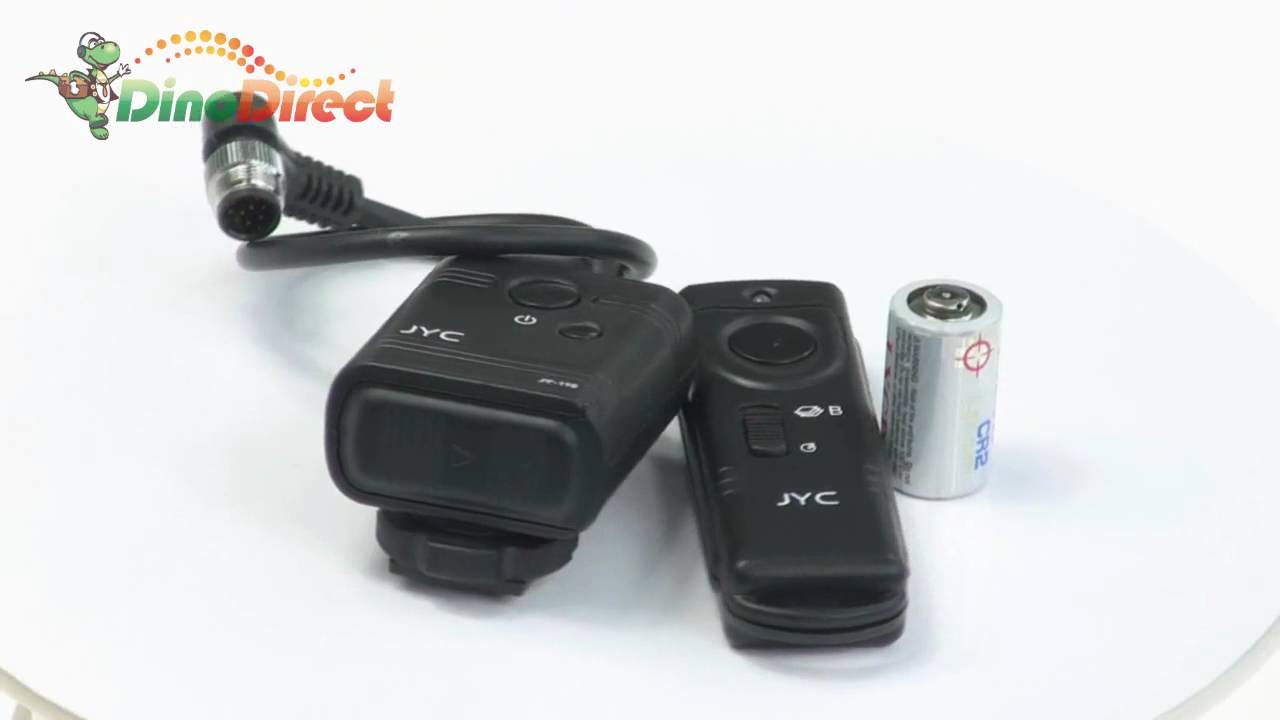 JYC N1 Wireless Remote Control for Nikon D200 D300 D3 D700 - YouTube