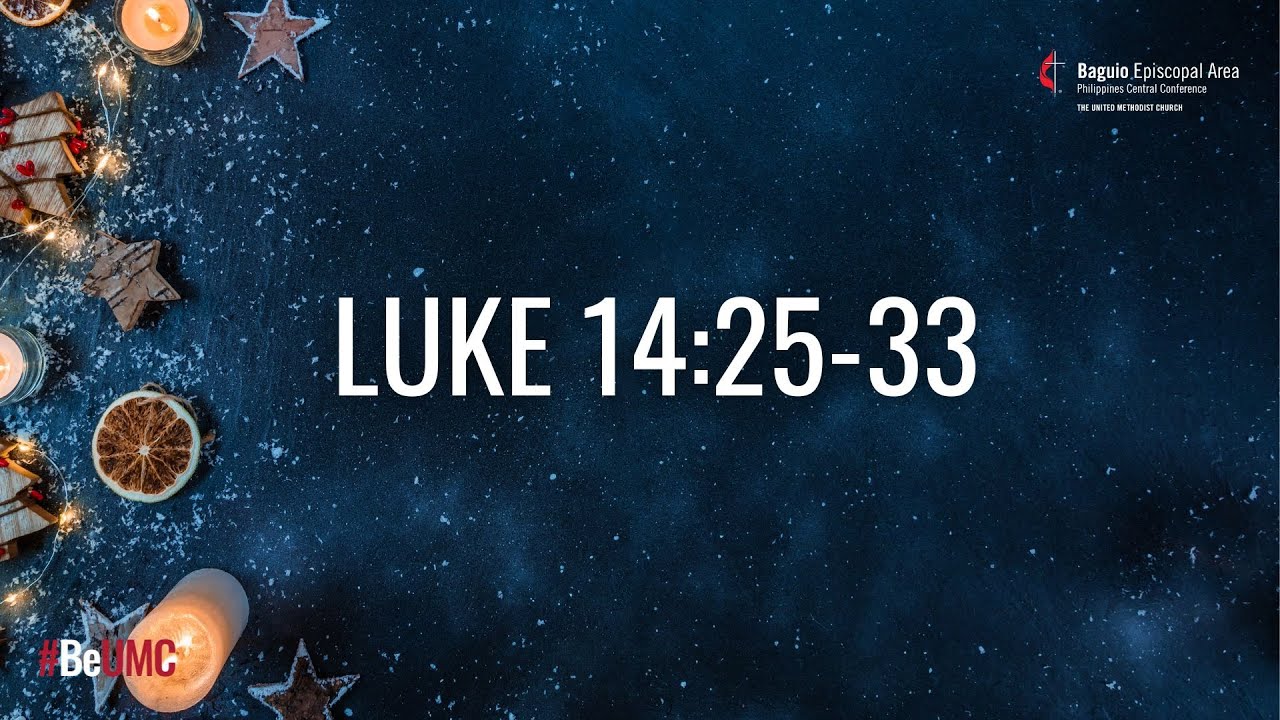 Audio Bible | Luke 14:25-33 - YouTube