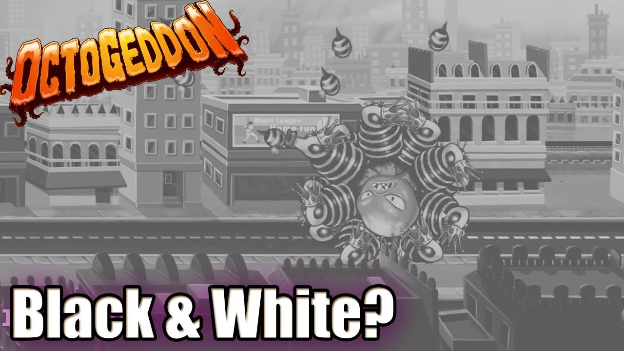 BLACK AND WHITE MOD | Octogeddon Modded | Moving Back To The Old Days ...