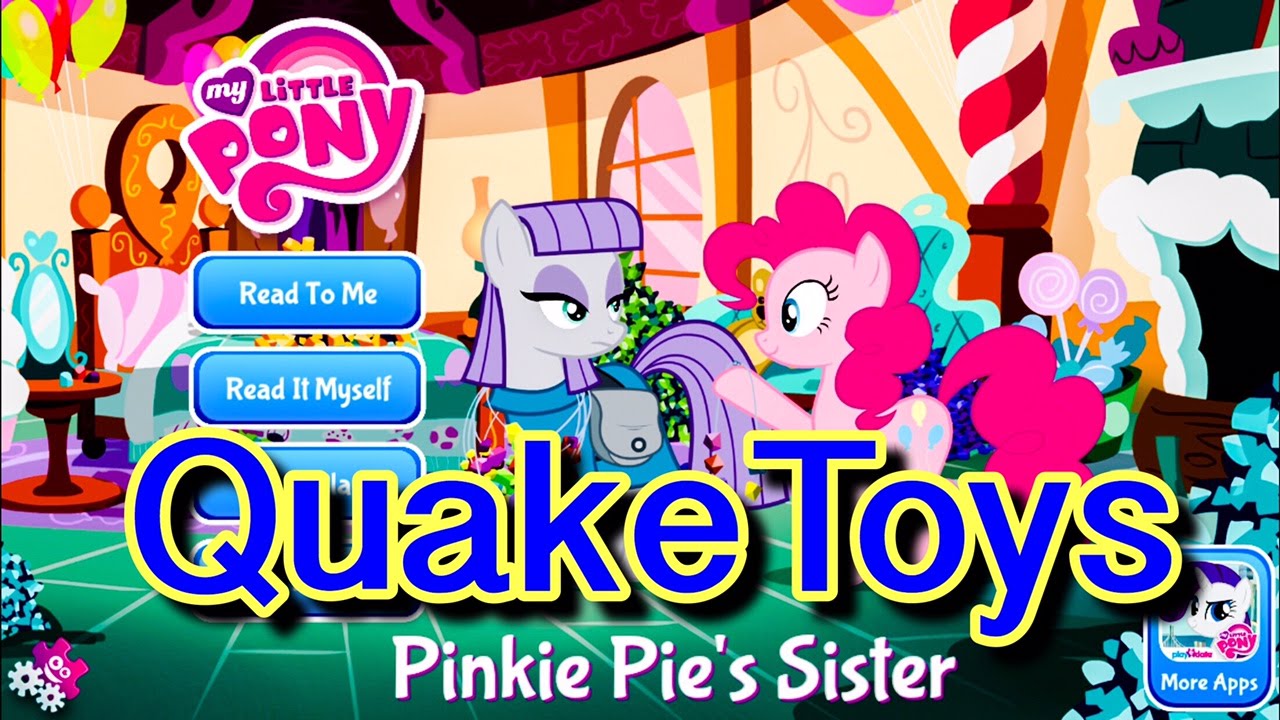 My Little Pony Story App Pinkie Pies Sister MLP FIM Maud Pie Mane 6 ...