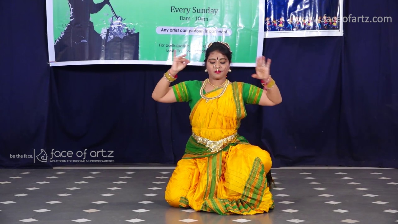 Swagatham Krishna Song | Kuchipudi Dance By Archana Gutti | Face Of ...