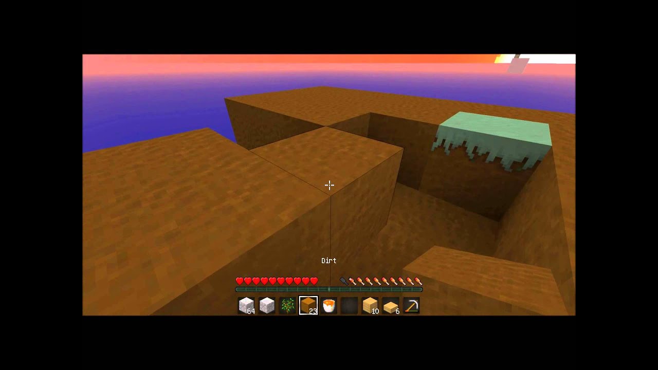 Minecraft Skyblock Episode n°1 - YouTube