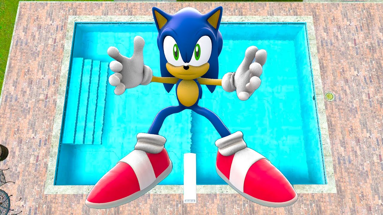 Sonic Ragdoll Physics! Epic Falls Compilation #10 - YouTube