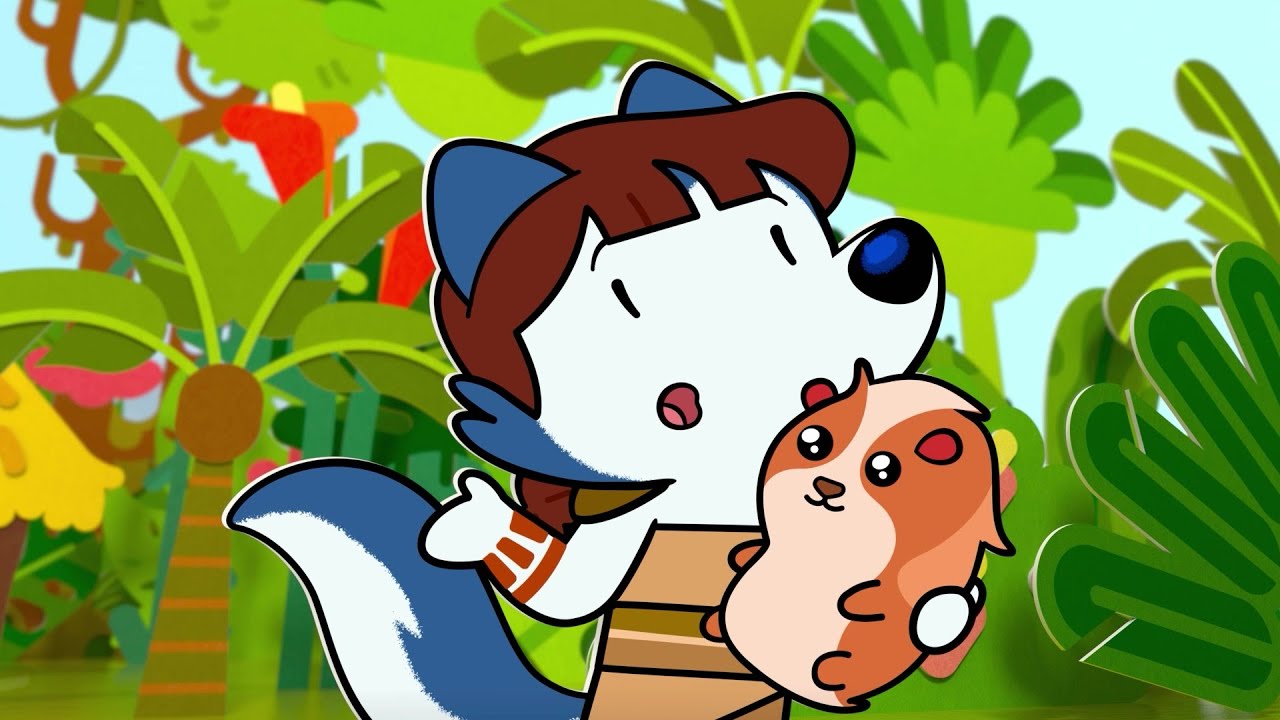 THE AMAZING SPIDER-WOLF 🕸️ Lupin's Tales 🐺 Fairy Tales Stories ...