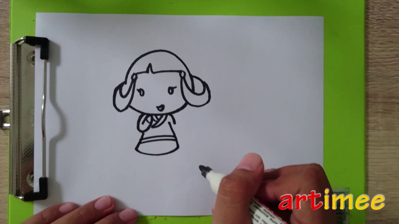 How to Draw Katara - YouTube