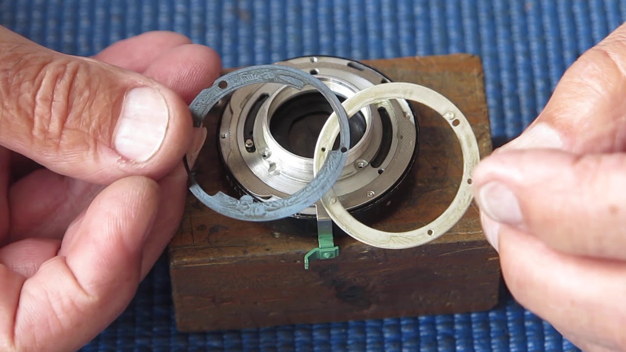 Servicing the Synchro-Compur shutter from a Kodak Retina IIIc camera ...