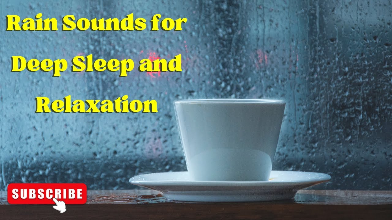 Rain Sounds for Deep Sleep and Relaxation | Best Rainstorm Ambience for ...