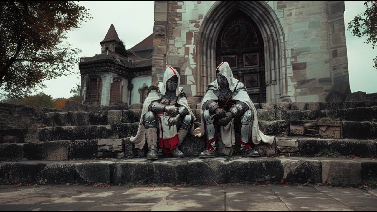 Gregorian Chant | Templar Knight in Church Hymns in Church | Catholic ...