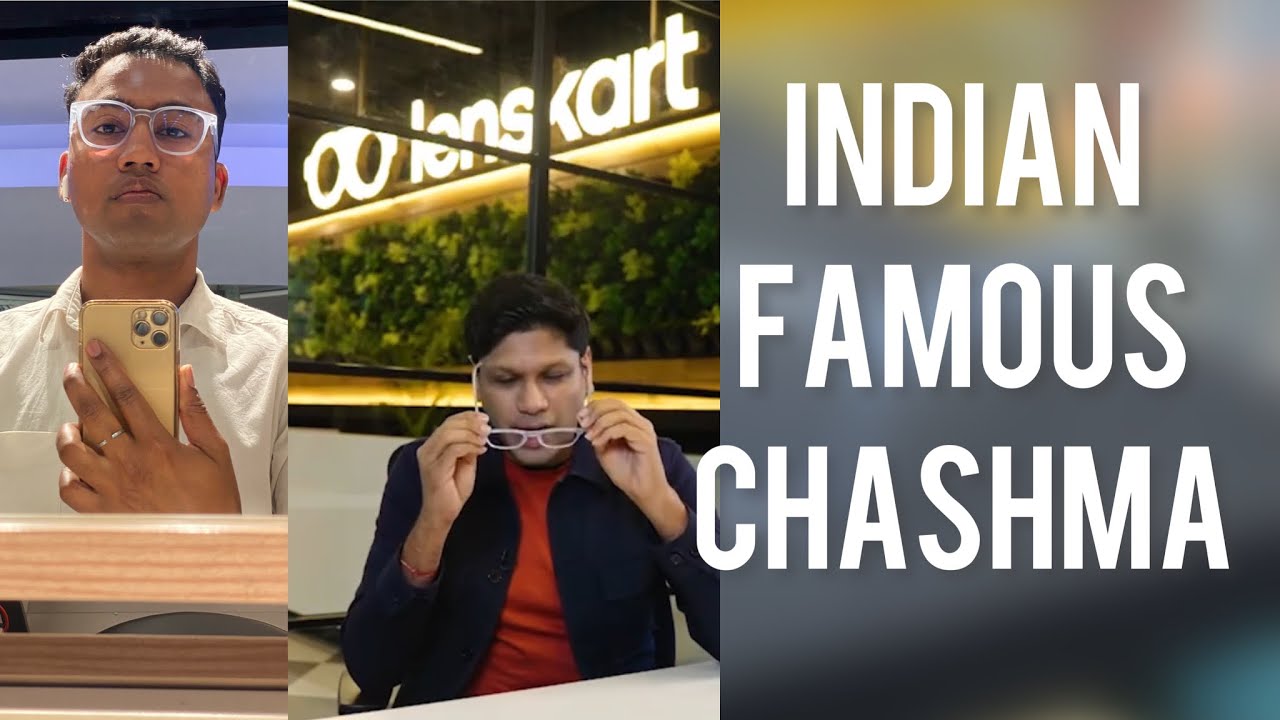 😎 Indian most Selling Chasma , Lenskart chasma Review 🤓 - YouTube