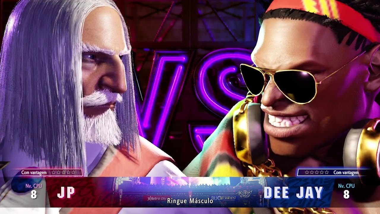 JP vs Dee Jay - Street Fighter 6 - Max LV CPU - YouTube