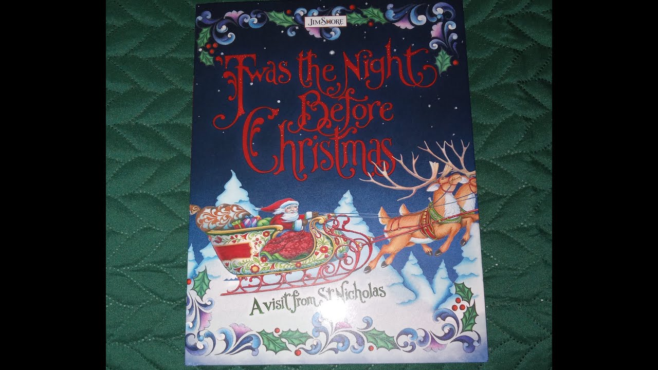 Twas the Night Before Christmas by Clement C Moore, illustrated by Jim ...