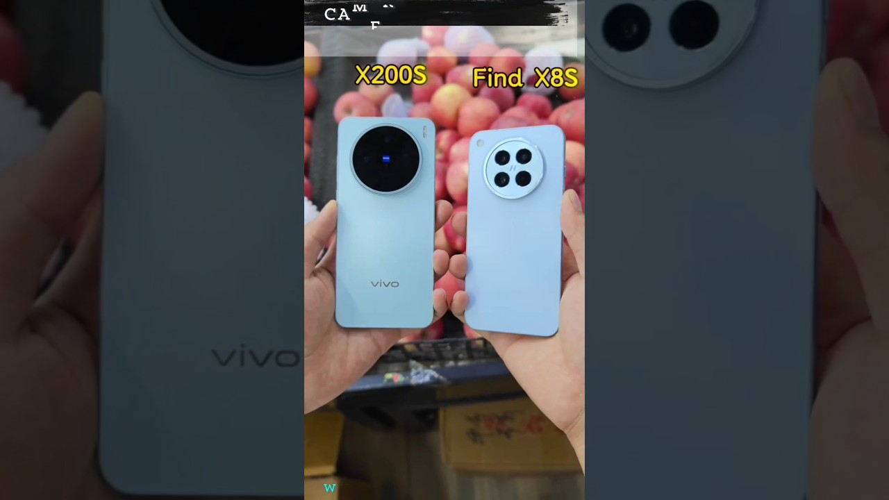 Camera Comparison Vivo X200s Vs Oppo Find X8s #shorts
