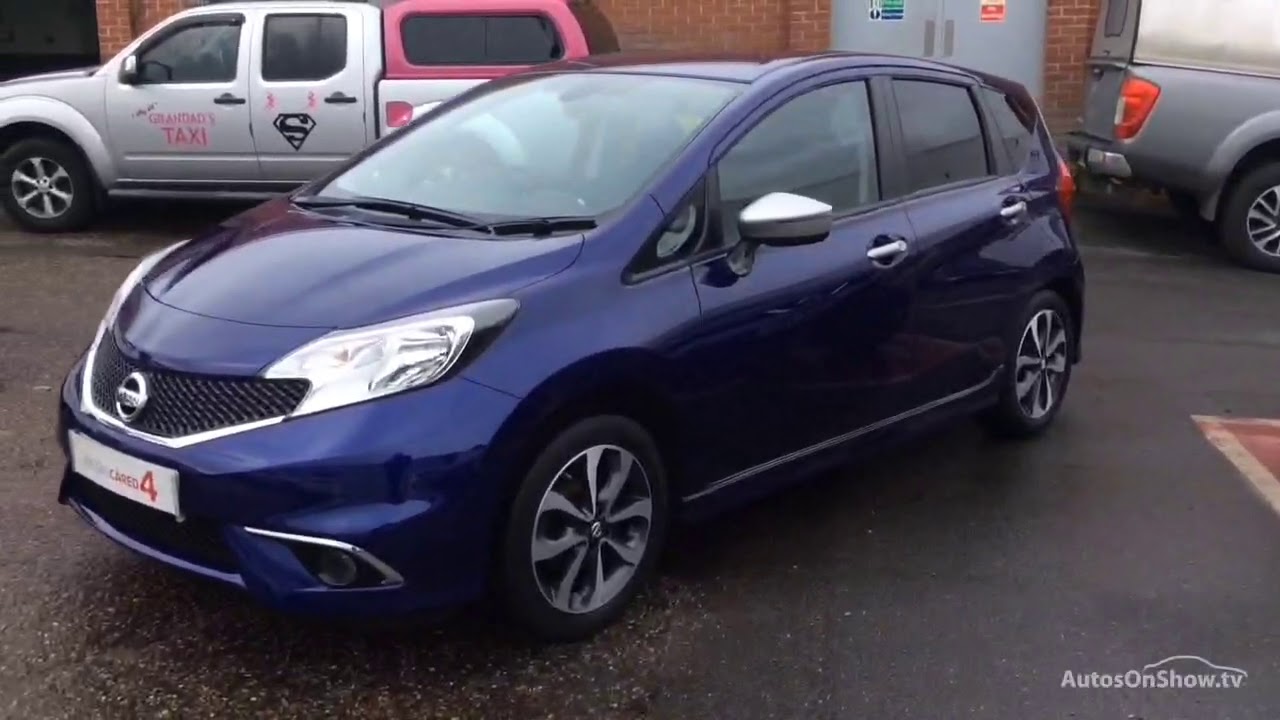 NISSAN NOTE N-TEC BLUE 2015 - YouTube