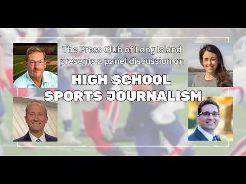 PCLI's High School Sports Journalism Roundtable - YouTube