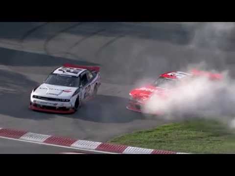 2012 NAPA Auto Parts 200 - Justin Allgaier Wins - YouTube