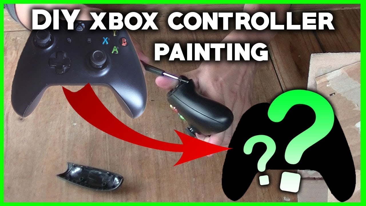 DIY Xbox One Controller Painting - YouTube