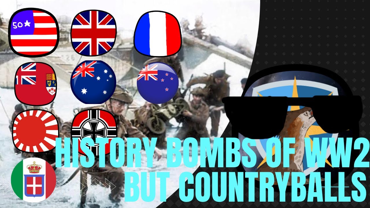 History of World War 2 (in One Take) but Countryballs // History Bombs ...