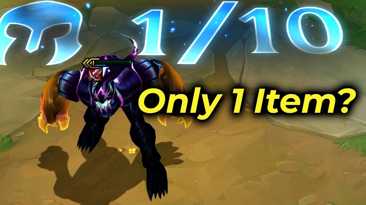 One Item ⭐⭐⭐ Zac in a 1v10 Fight! TFT Set 14 - YouTube