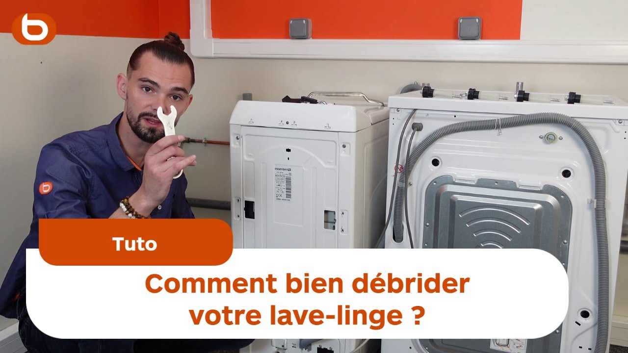 Comment bien débrider votre lave-linge ? I Boulanger - YouTube