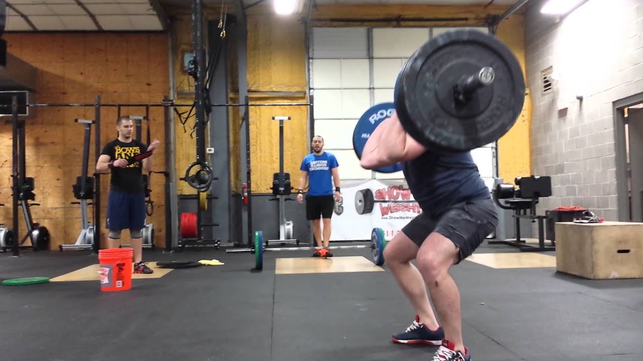 Dylan Madron - Clean Pull + Hang Clean Complex 225 - YouTube