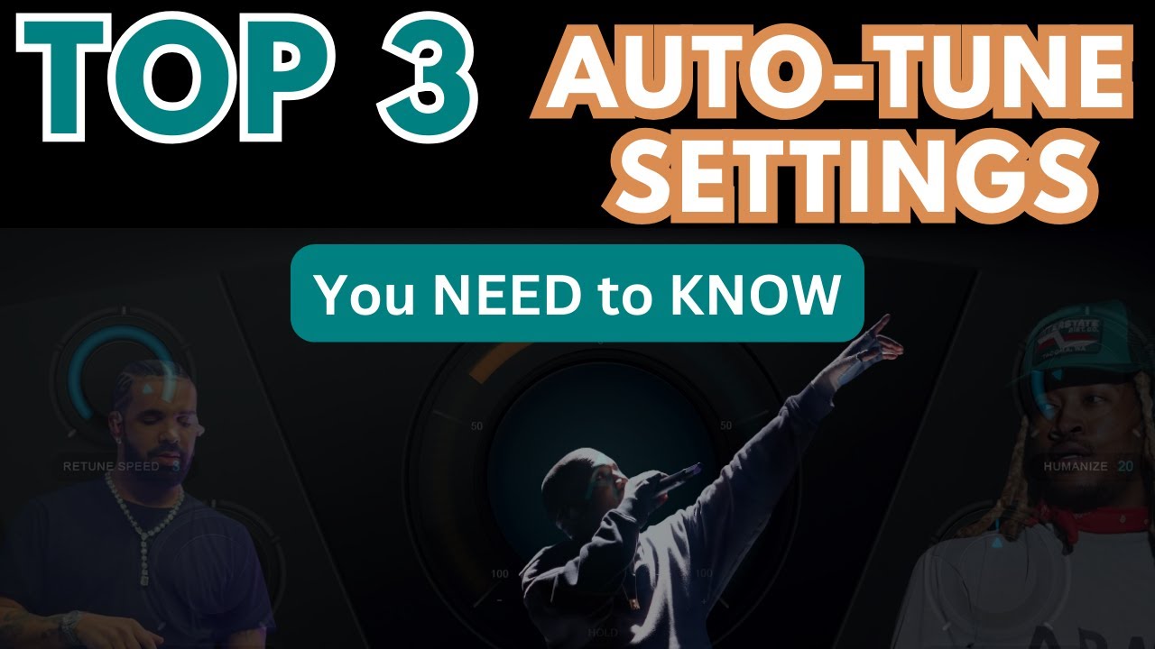 TOP 3 AUTO-TUNE SETTINGS YOU NEED TO KNOW - YouTube