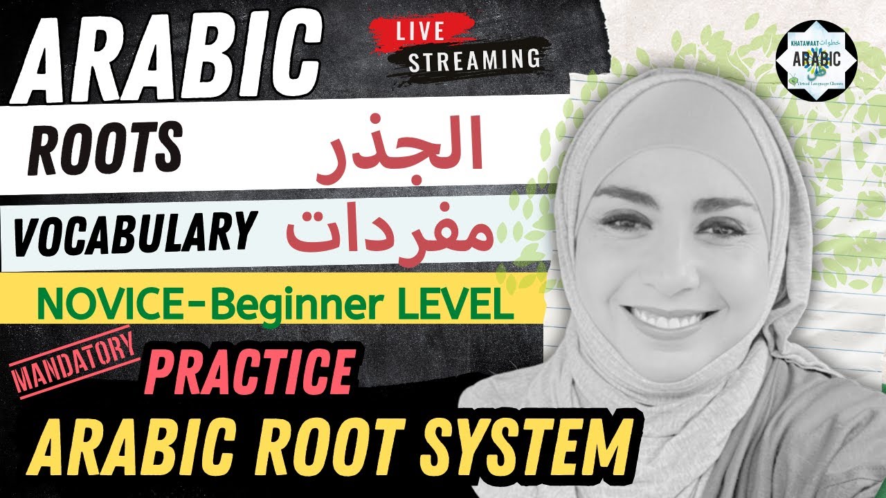 Arabic Roots Explained: A Must-Know Step for NOVICE Arabic Learners ...