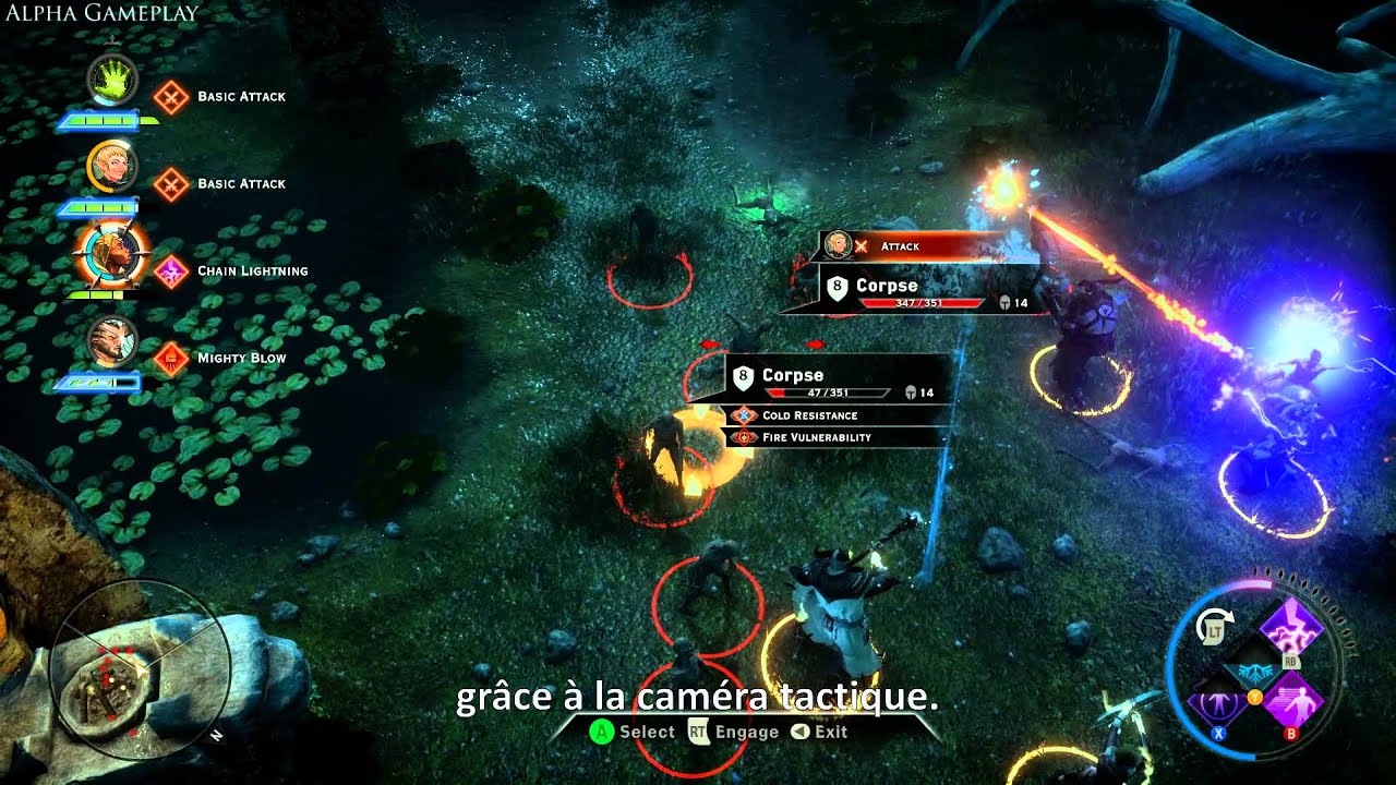 Dragon Age Inquisition - Système de combat - YouTube