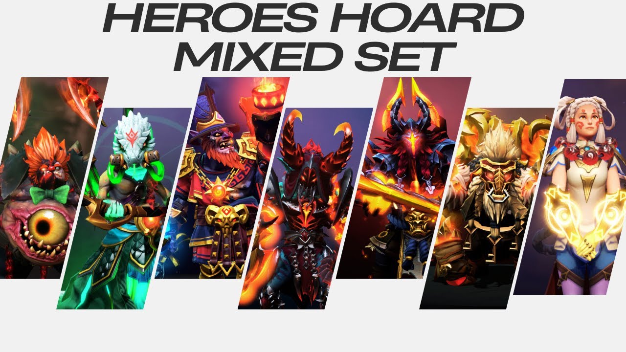 I Mixed Every Spring 2025 Treasure Set–Dota 2 Heroes' Hoard🔥 - YouTube