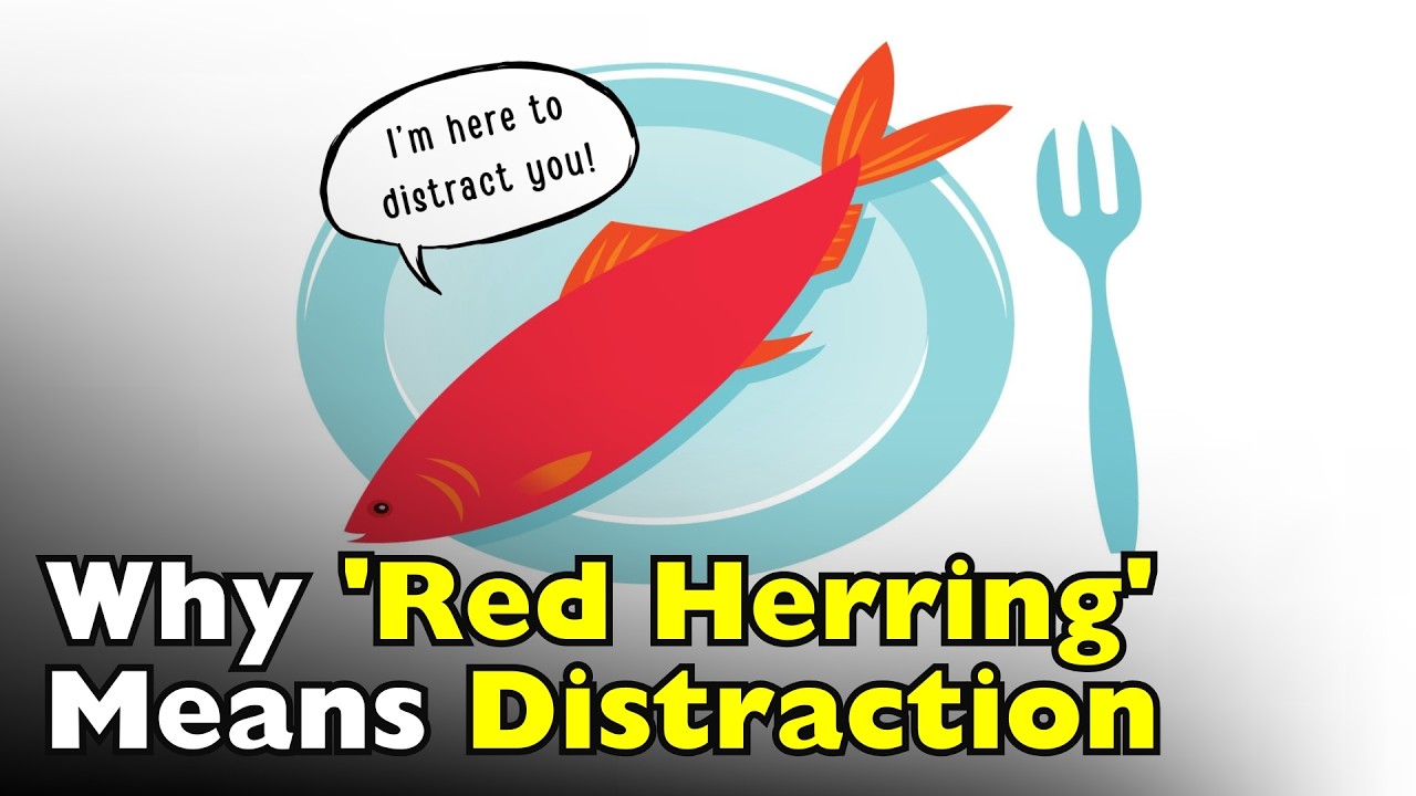Why Does 'Red Herring' Mean Distraction? [ID0712] - YouTube