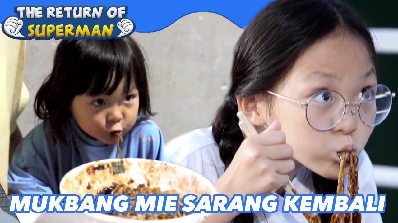 Mukbang Mie Sarang Kembali |The Return of Superman|SUB INDO/ENG|220826 ...
