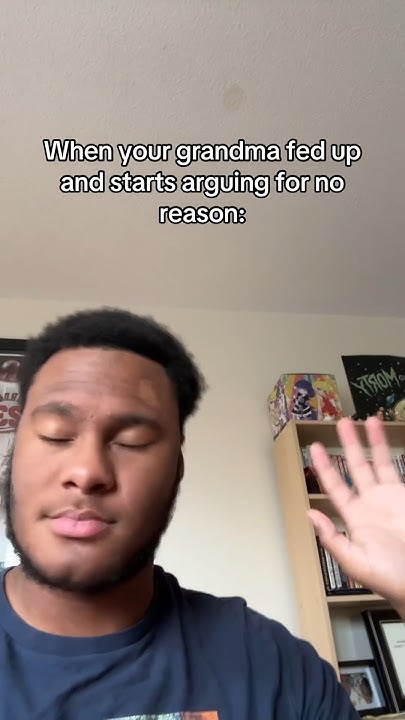 When your grandma fed up and starts arguing for no reason: #trini #caribbean #shorts # ...