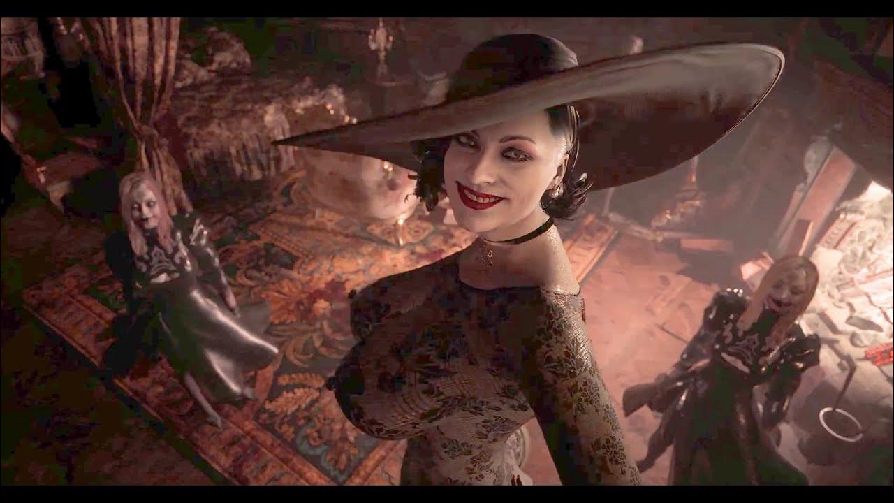 THICC Lady Dimitrescu Mod but exposure it's x1000 - [Resident Evil 8 ...