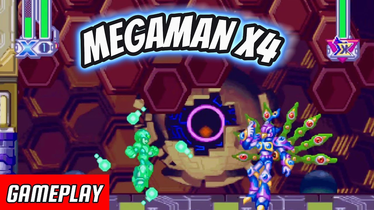 MegaMan X4 Gameplay Bossfight Cyber Peacock (No Commentary) - YouTube