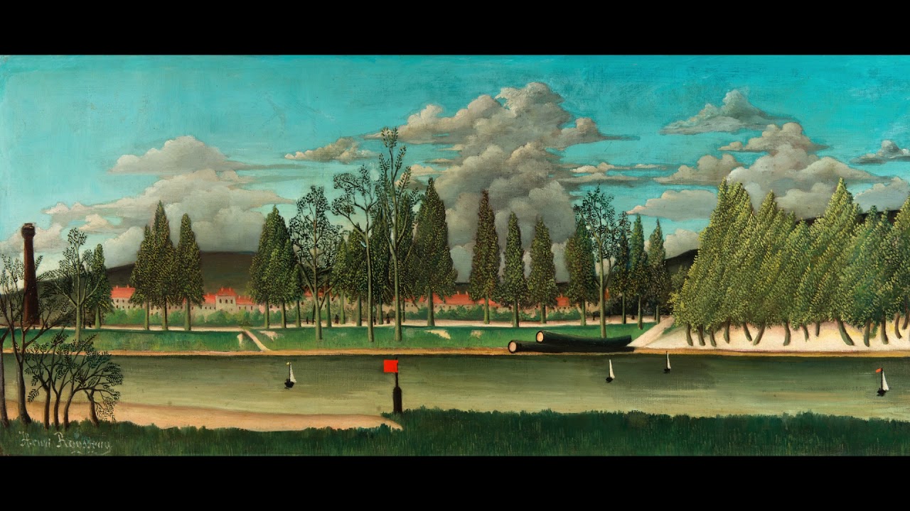 Henri Rousseau (1844-1910)- French post-impressionist painter in the ...