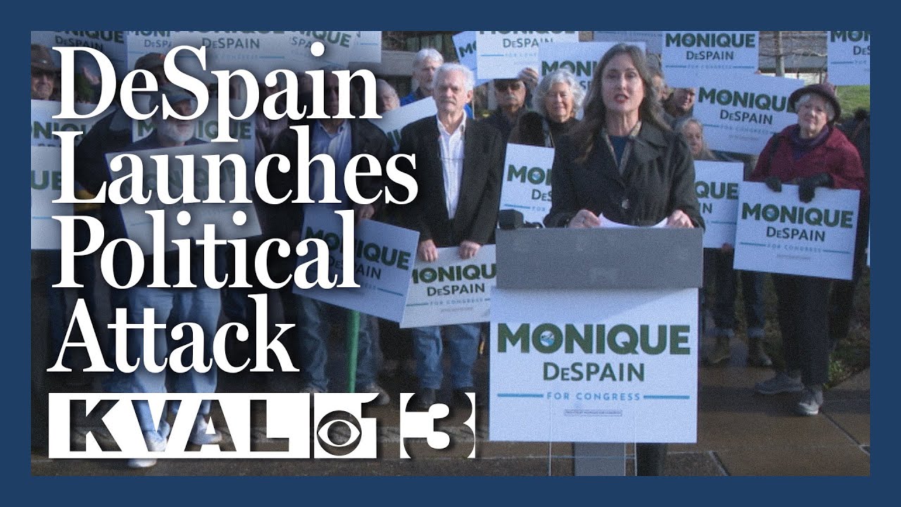 DeSpain Launches Political Attack on Val Hoyle - YouTube