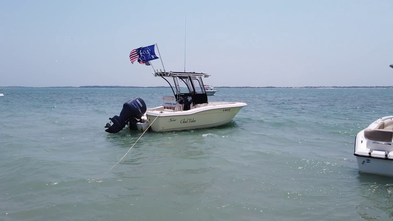 Bird Shoal, Near Beaufort NC - YouTube