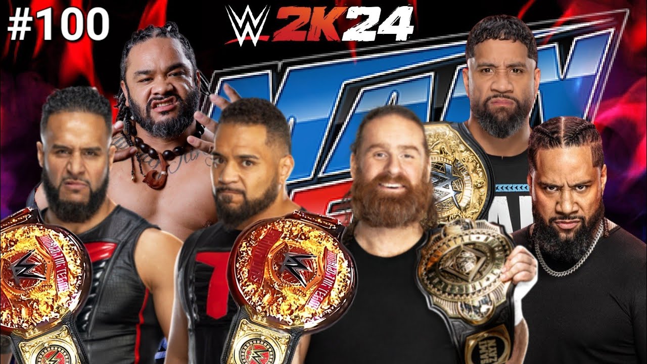 TRIBAL WARFARE | WWE 2K24 - Universe Mode | #100 - YouTube