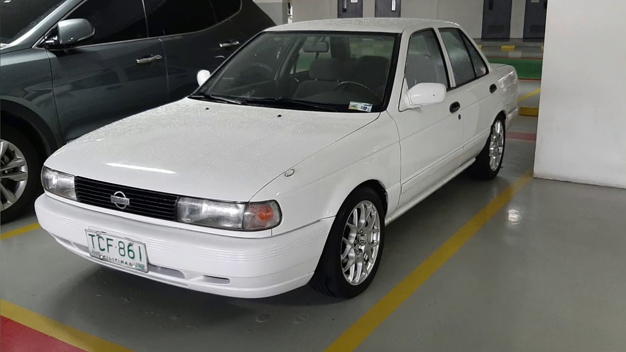91 Nissan Sentra B13 - YouTube