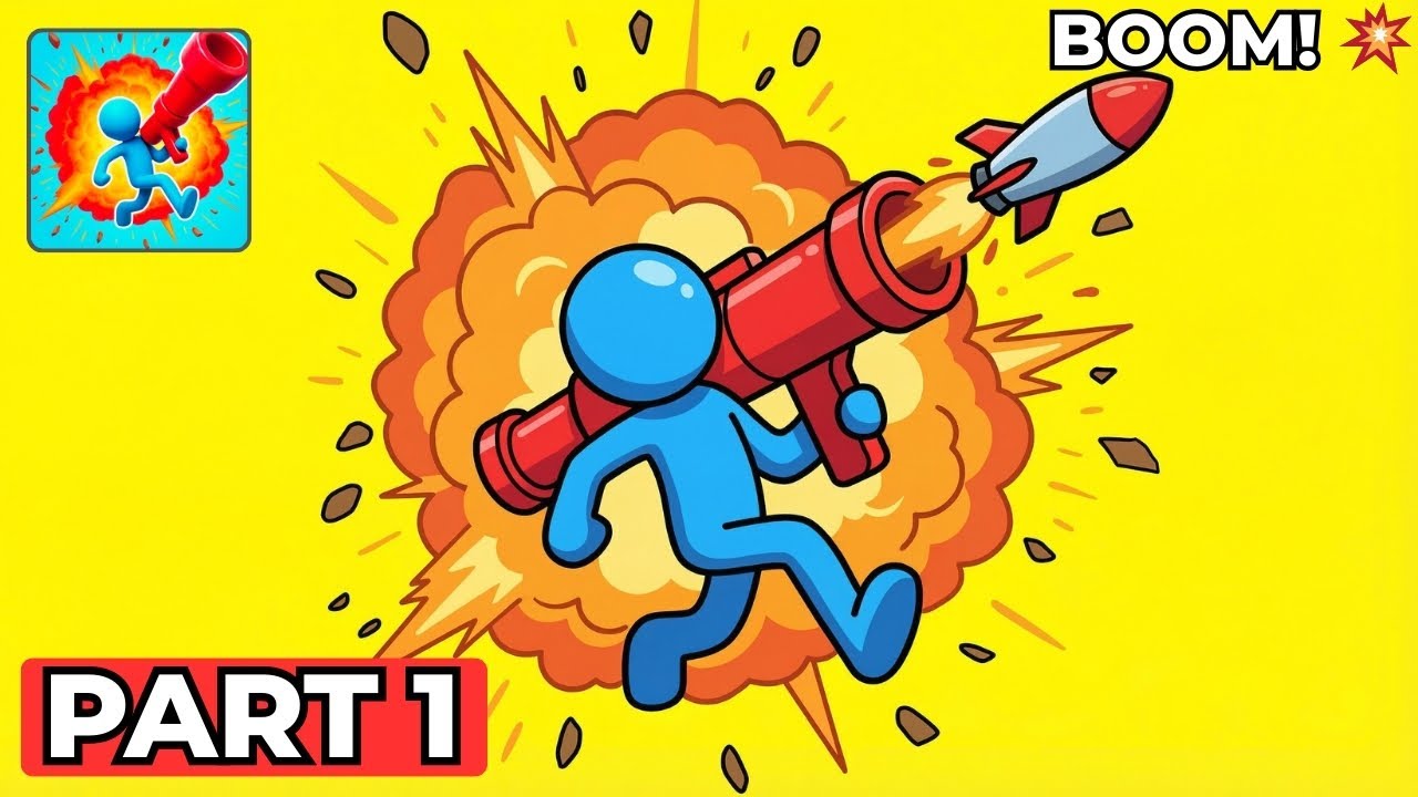 I Blew Up EVERYTHING! 💥 | Bazooka Boy Gameplay Part 1 (Android/iOS ...