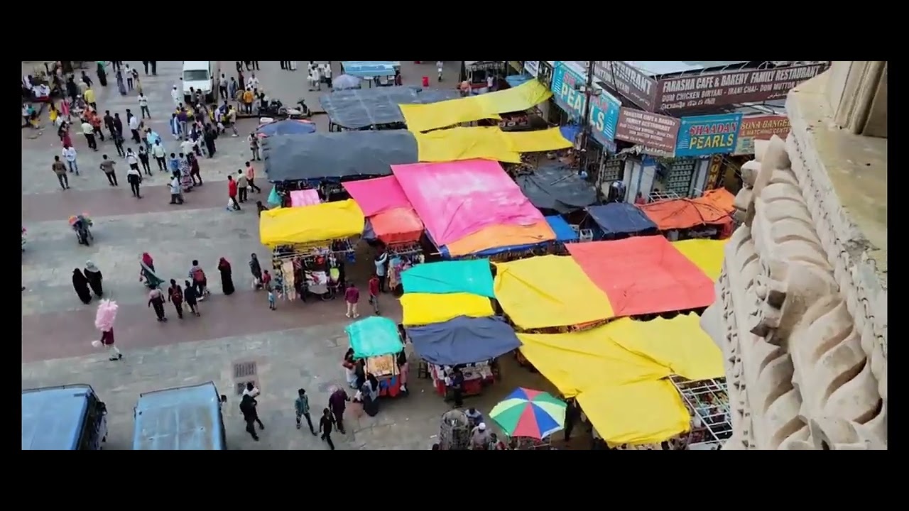 Charminar ( four minarets): A Quick view from Inside and out of this ...