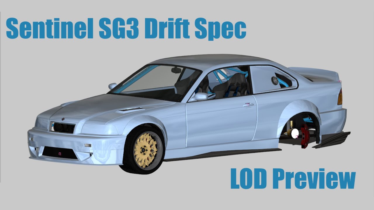 Sentinel SG3 Drift Spec LOD Preview. - YouTube
